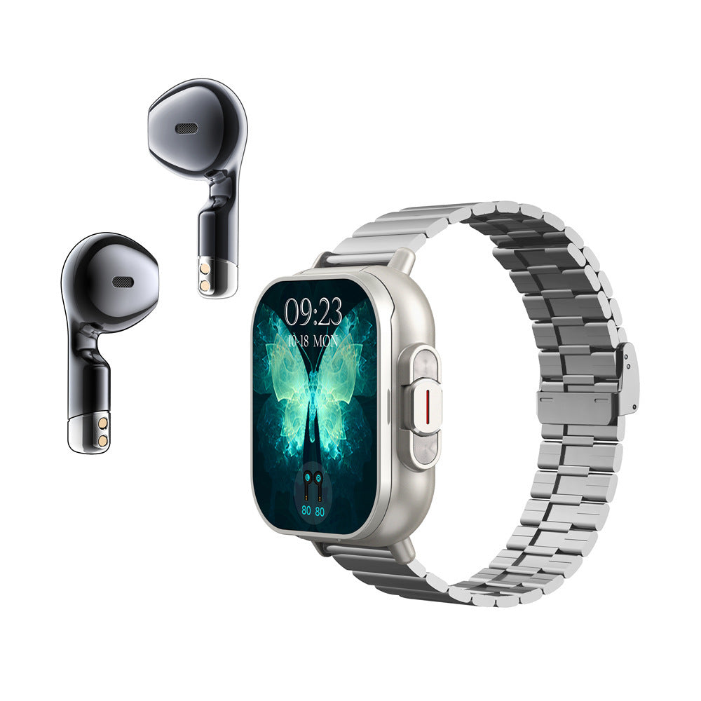 Smartwatch TWS 2 em 1 – Chamadas via Bluetooth | NFC | Monitoramento d ...